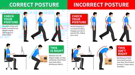 Take these Small Steps to Improve your Posture in the Office