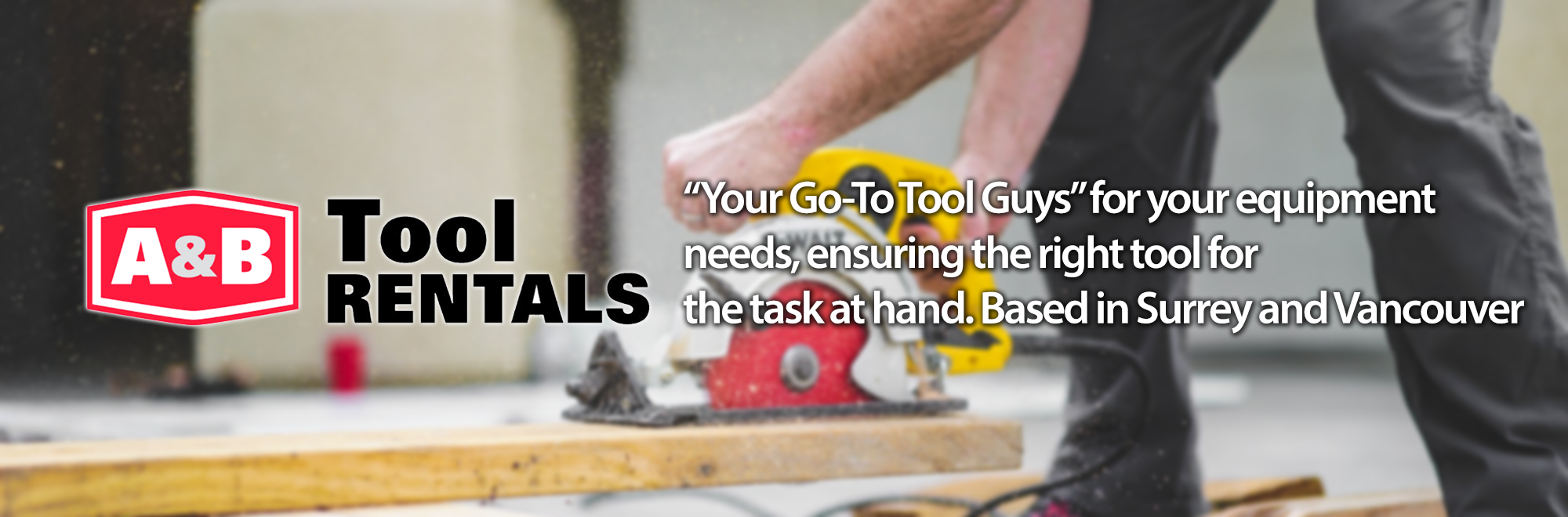 Testimonial - A & B Tool Rentals